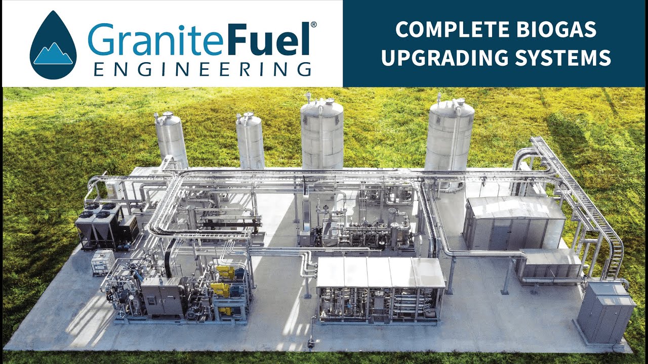 Biogas RNG plant Tour with GraniteFuel Engineering - YouTube