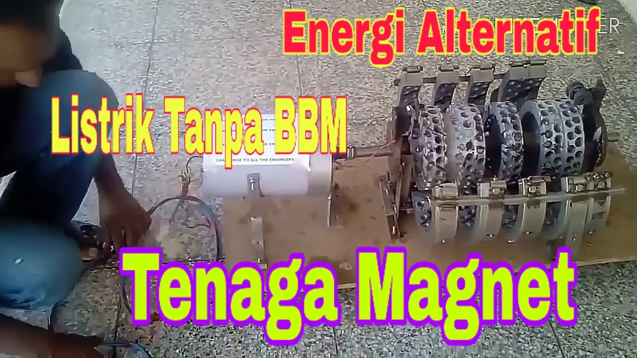 Pembangkit listrik tenaga magnet - YouTube