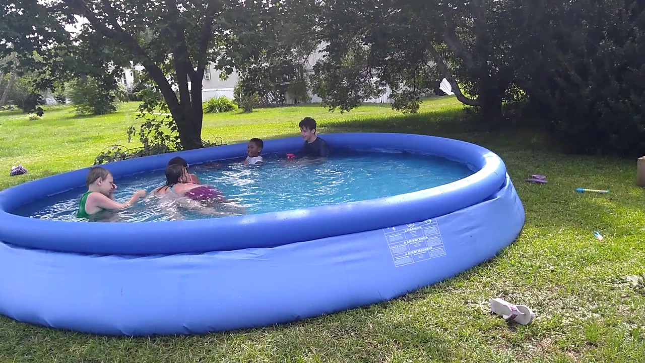 Summer pool fun part 9 - YouTube