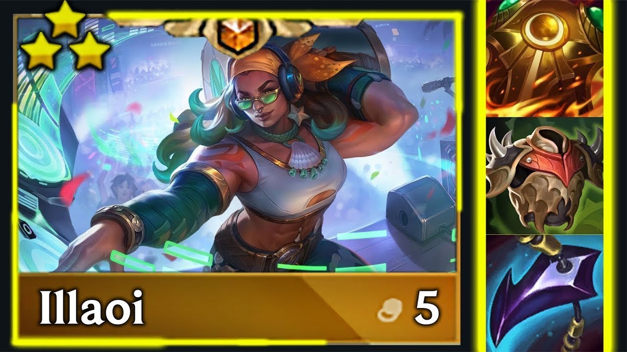 Gold Illaoi 3 Stars ⭐⭐⭐ 6 8 Bit Best Comps Tft Set 10 Patch 13 24