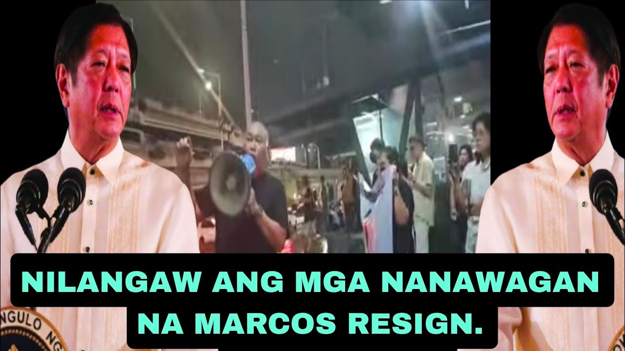 PWERTING LANGAWA NG NANAWAGAN NA MARCOS RESIGN SUS MEYO MASYADO ...
