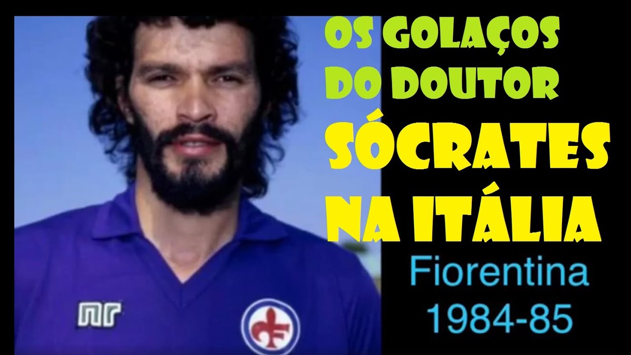 Gols do Doutor Sócrates pela Fiorentina 1984-85 - YouTube