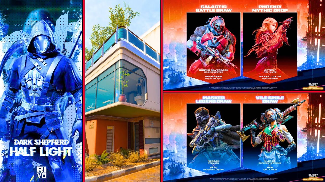 how to get dark shepherd+masked legend draw+vile smile draw+galactic ...