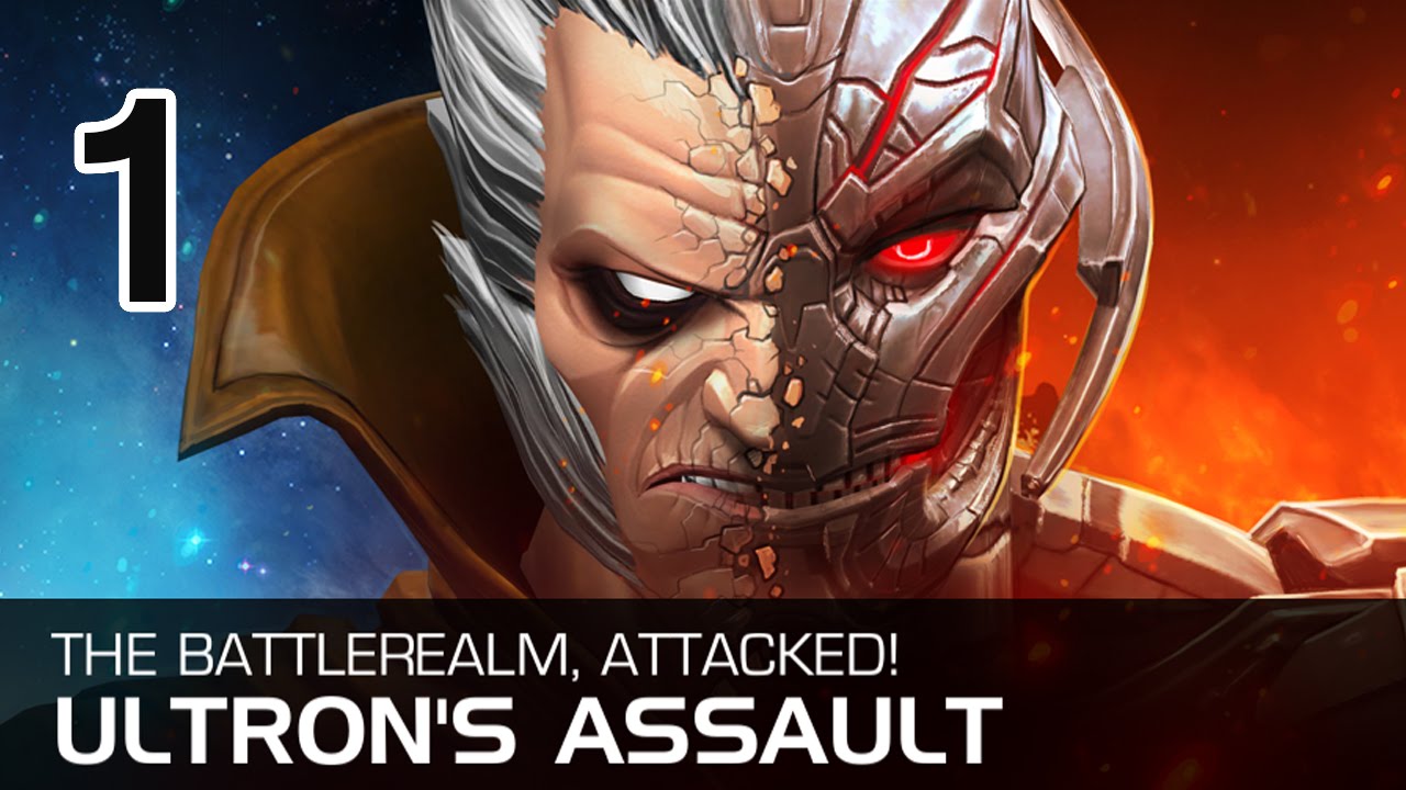 Marvel: Contest of Champions - Ultron Assault Chapter 1 - YouTube