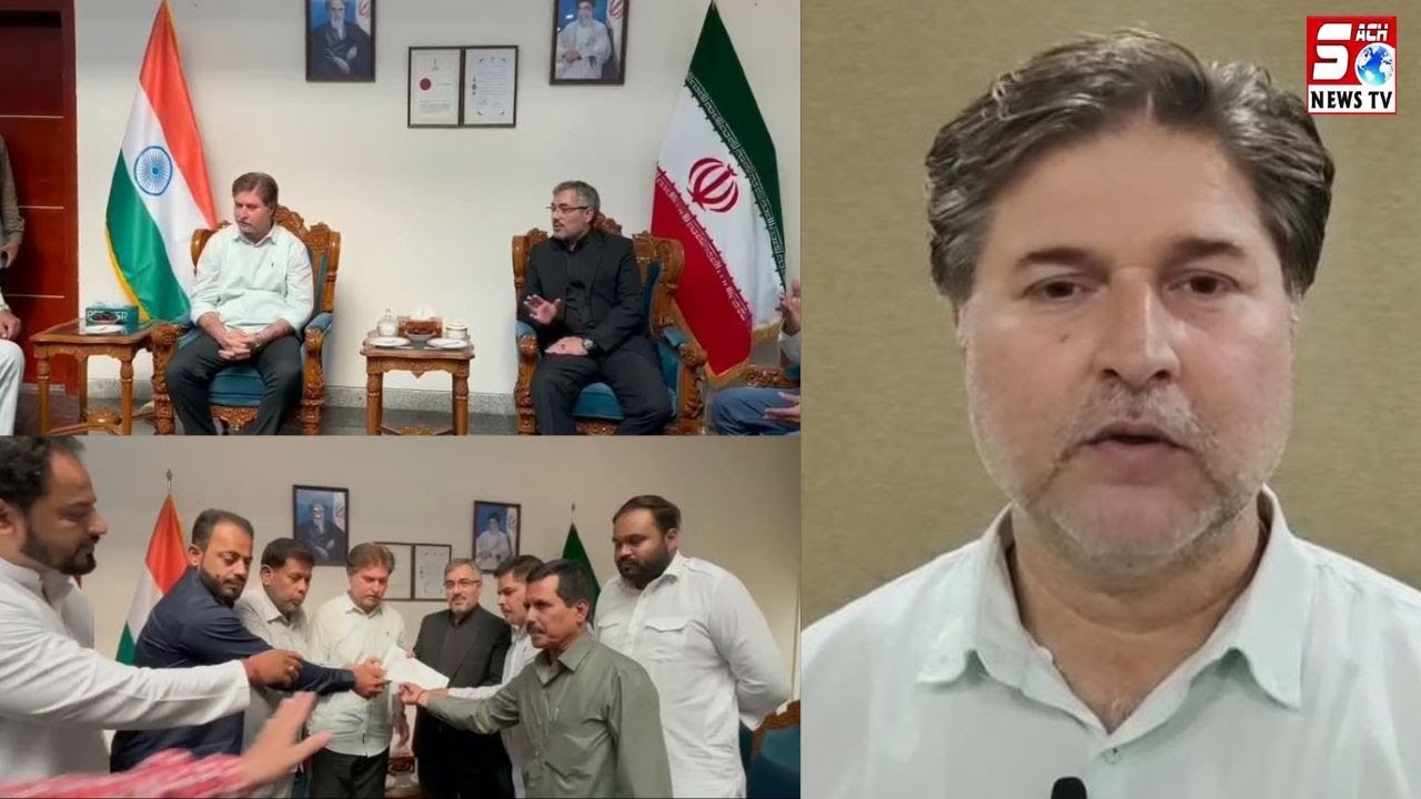 Mirza Riyaz Ul Hassan Effendi MLC Met Iranian Consulate General On ...