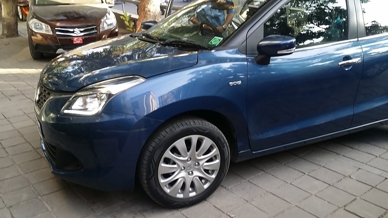 Maruti Baleno all colors ray blue, red, silver, white - YouTube