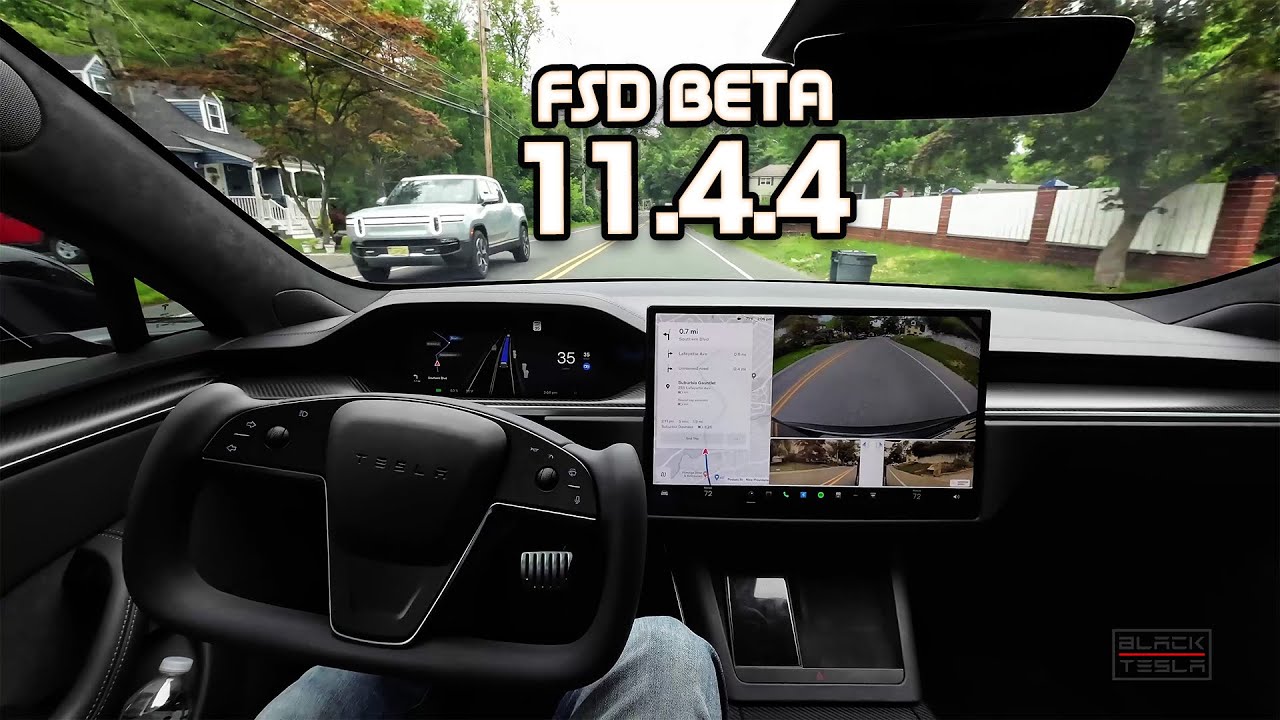 Tesla FSD Beta 11.4.4 - Suburbia Gauntlet - YouTube