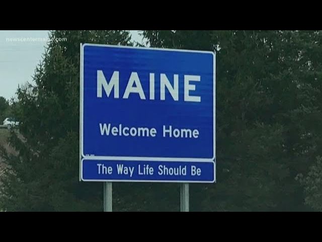 Maine Home Sign