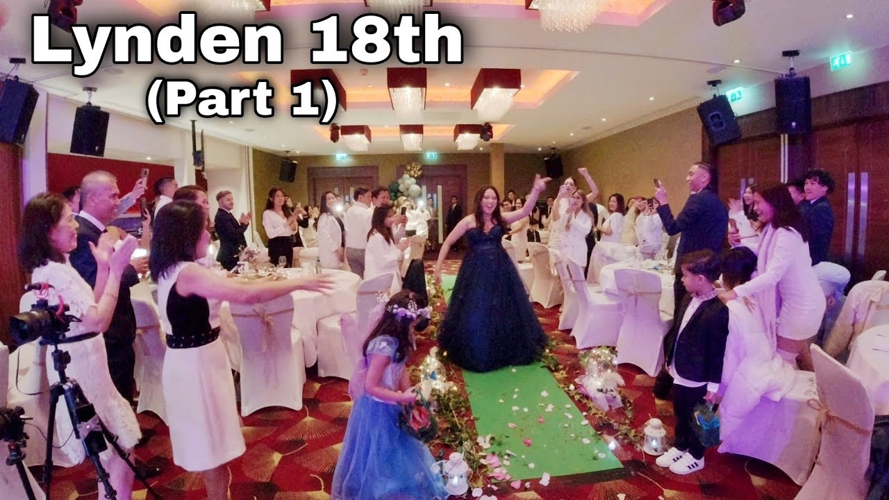 Lynden 18th Birthday - Debutant Entourage, Main Hall, Preparations ...