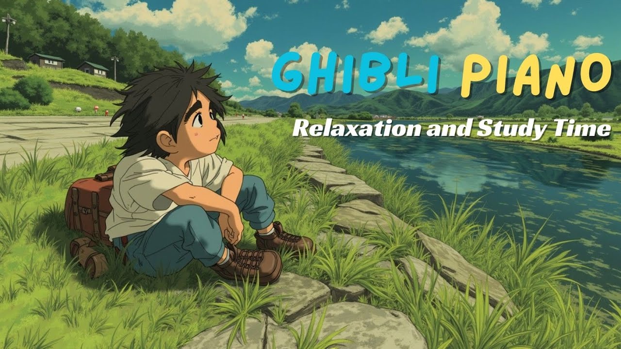 Calm Ghibli Piano Music Studio Ghibli Instrumental for Relaxation and ...