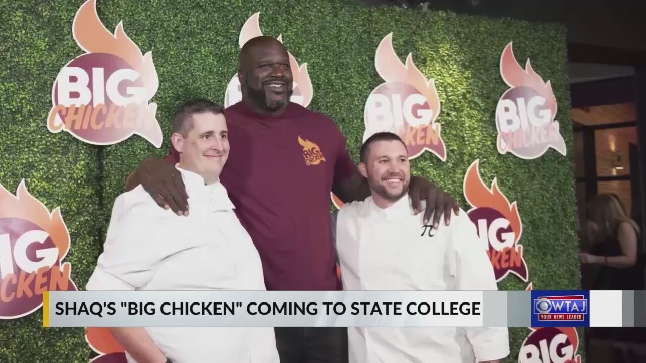 Shaq's 'Big Chicken' eatery will expand into State College - YouTube