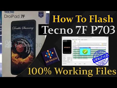 Tecno DroidPad 7F P703 Flashing Firmware | Hang On Logo | Dead Boot ...