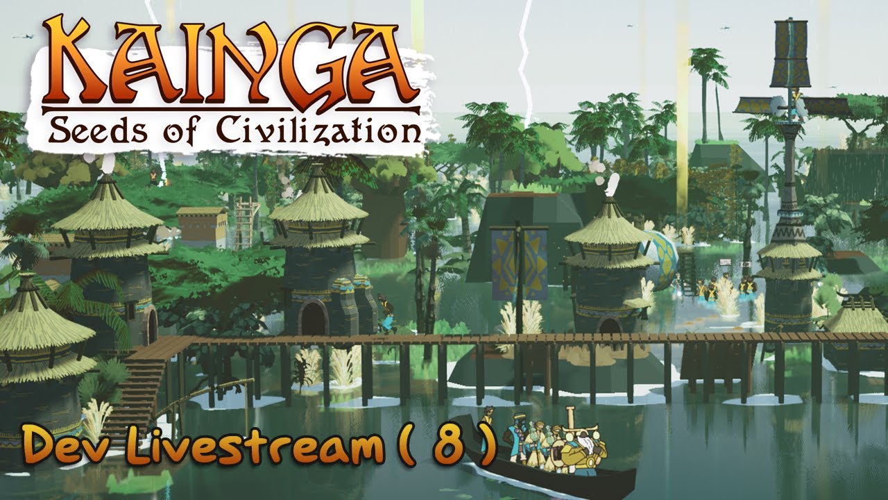 Kainga Stream (9) - Building Villages - YouTube