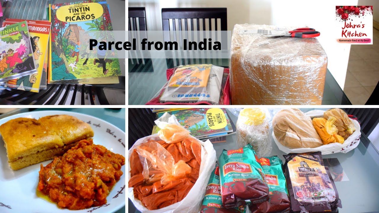 Unboxing Parcel from India | Parcel from India to Malaysia | Dinner ...