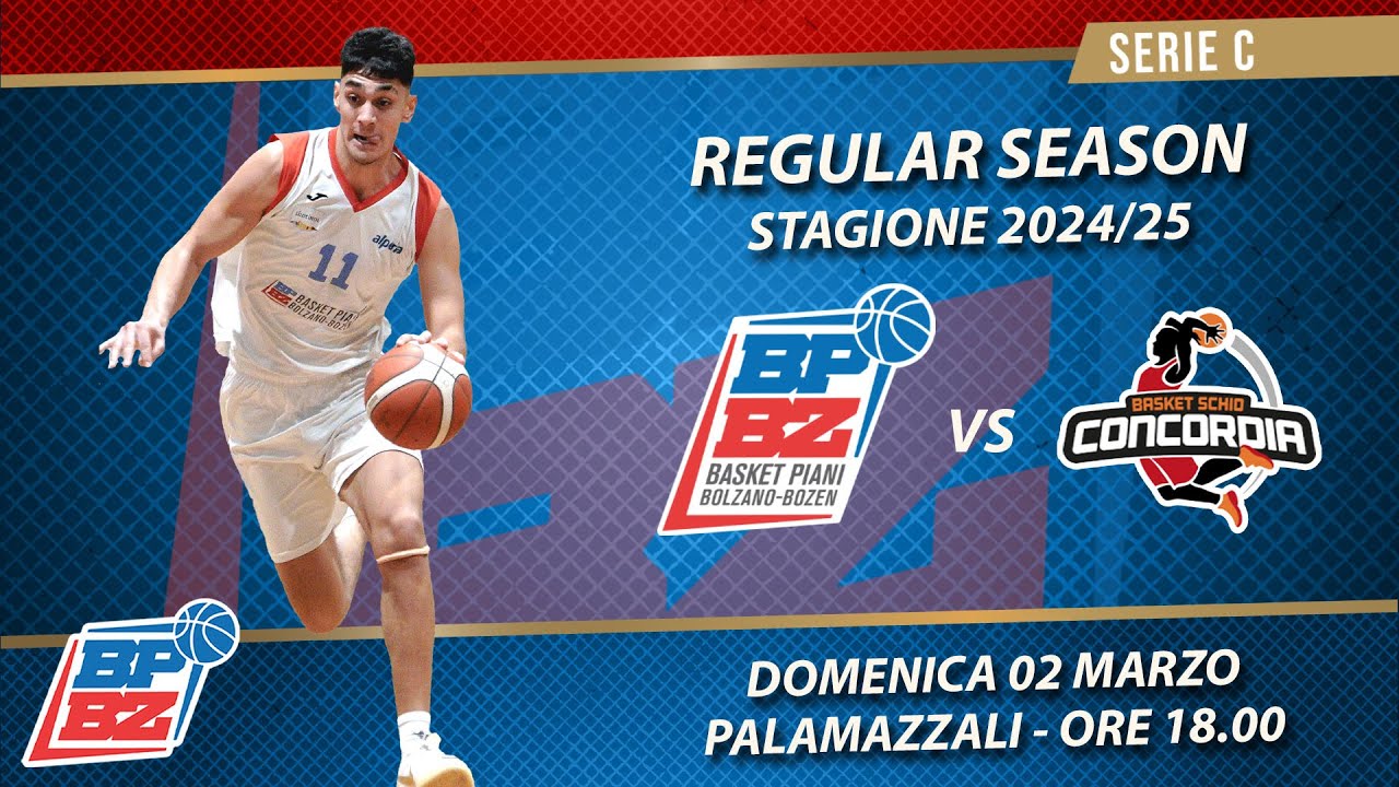 Campionato Serie C I 7a giornata ritorno I Basket Piani Bolzano vs ...