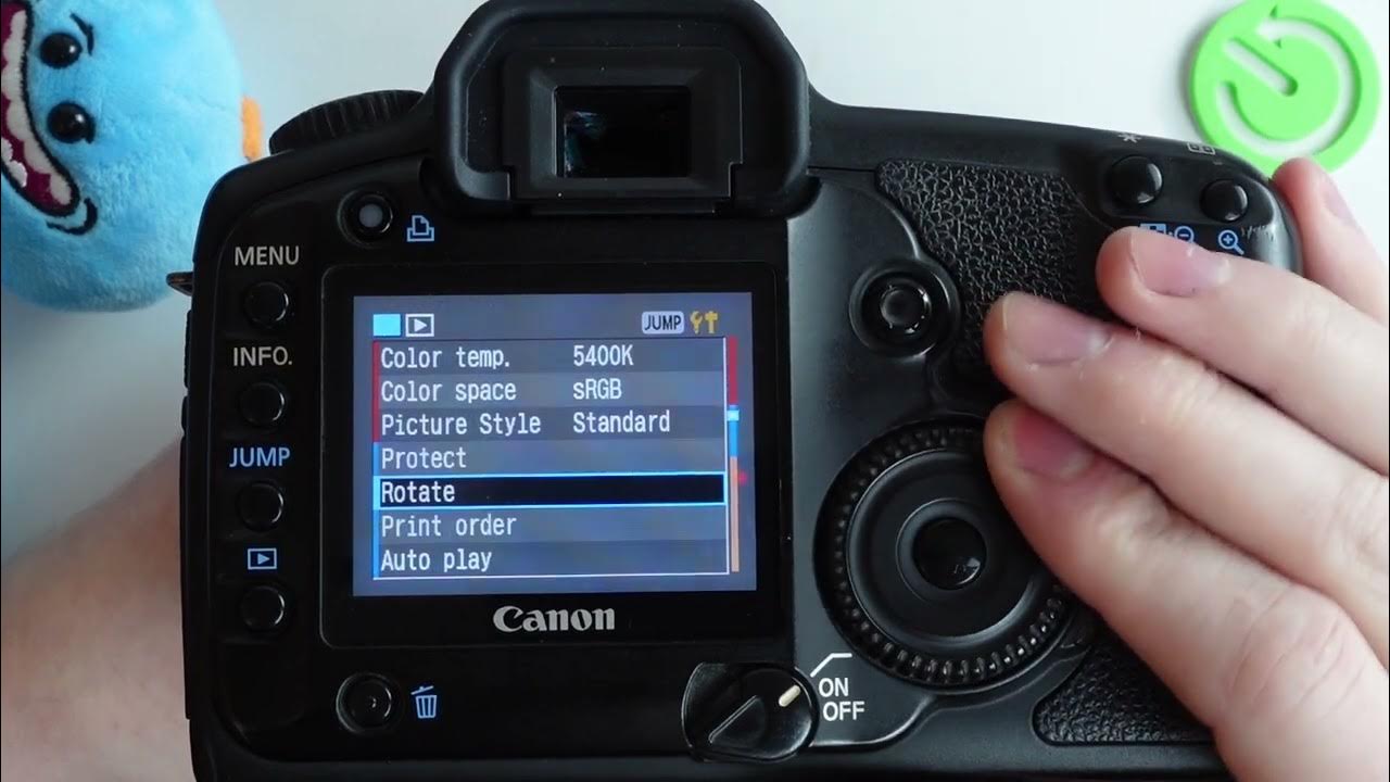 Canon 5D - How To Change Language - YouTube