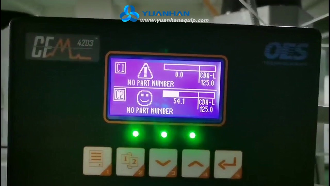 Double-head terminal crimping machine OES debugging video - YouTube