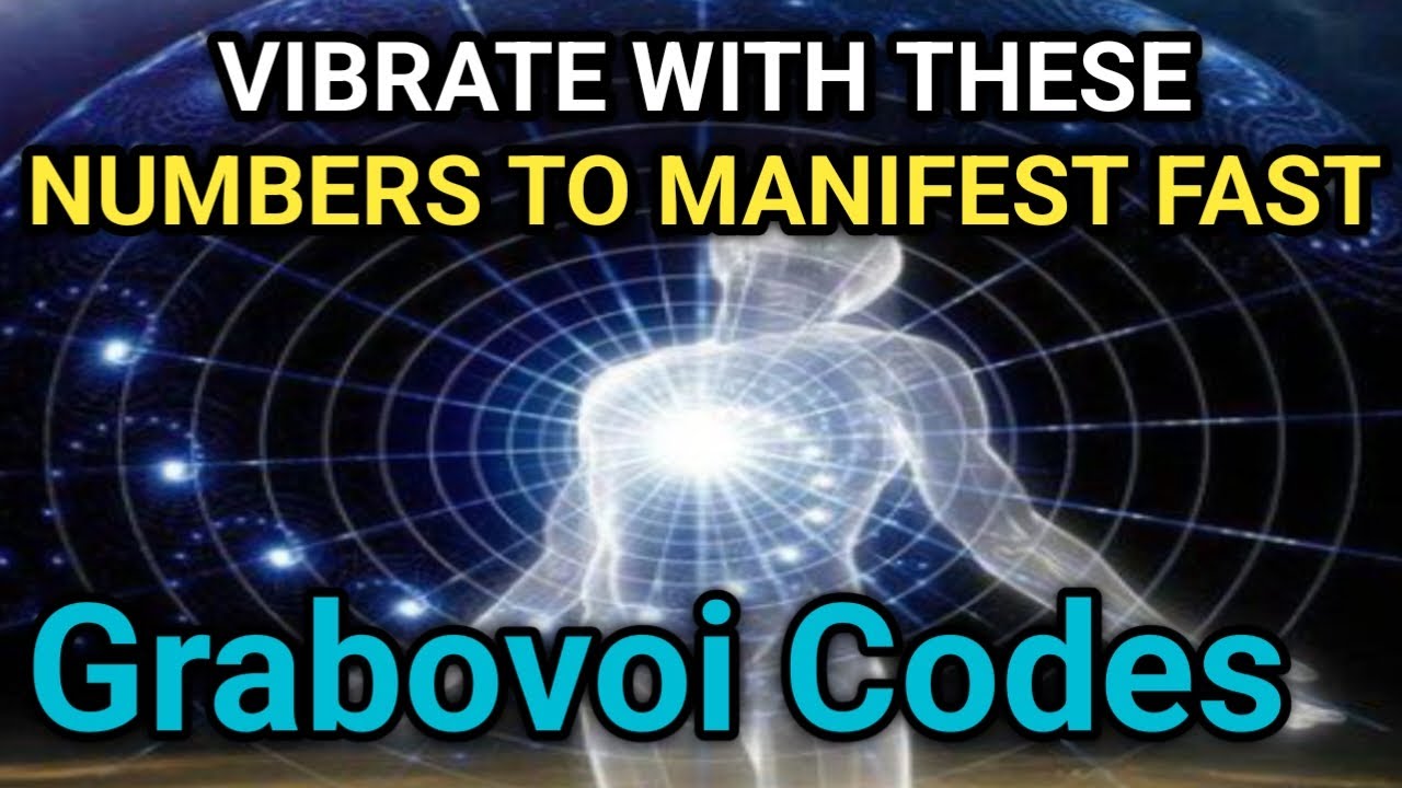 VIBRATE WITH THESE NUMBERS TO MANIFEST FAST 🔷Grabovoi Codes 🔷 Suman ...