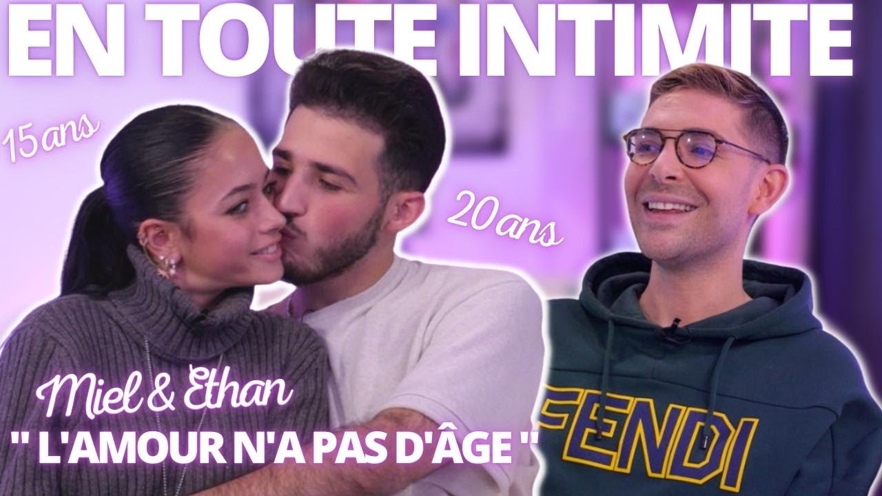 Miel & Ethan : ELLE a 15 ans IL a 20 ans, le couple d’influenceurs face ...