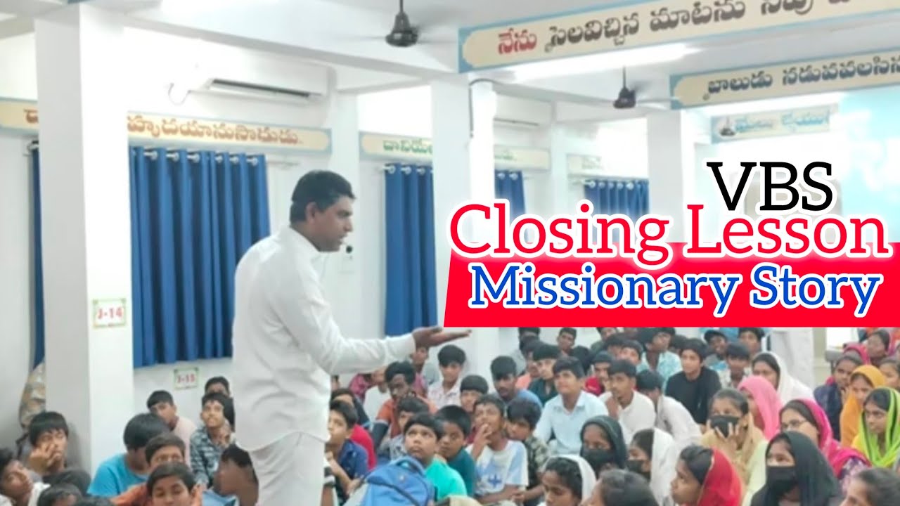 5th Day VBS. Closing lesson (Missionary - Story) - YouTube