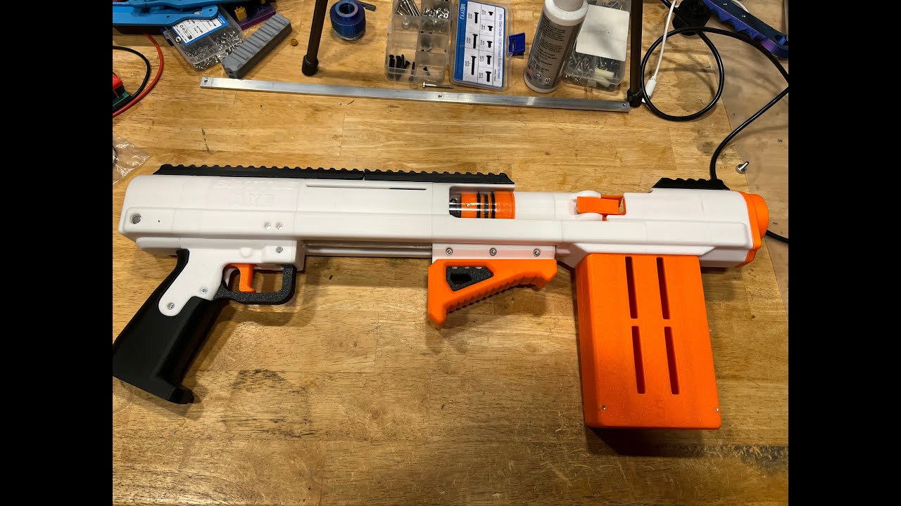 Assembly and test "Battle Axe" by Sillybutts - YouTube
