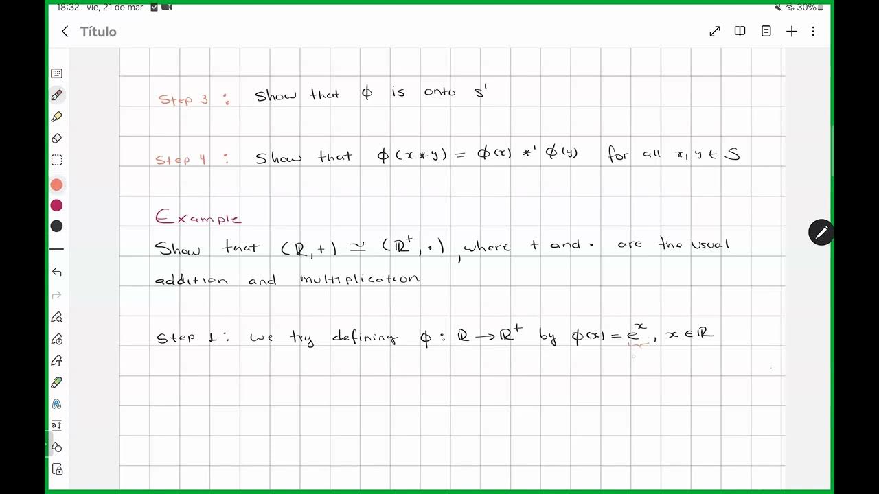 how to show that binary structures are isomorphic - YouTube