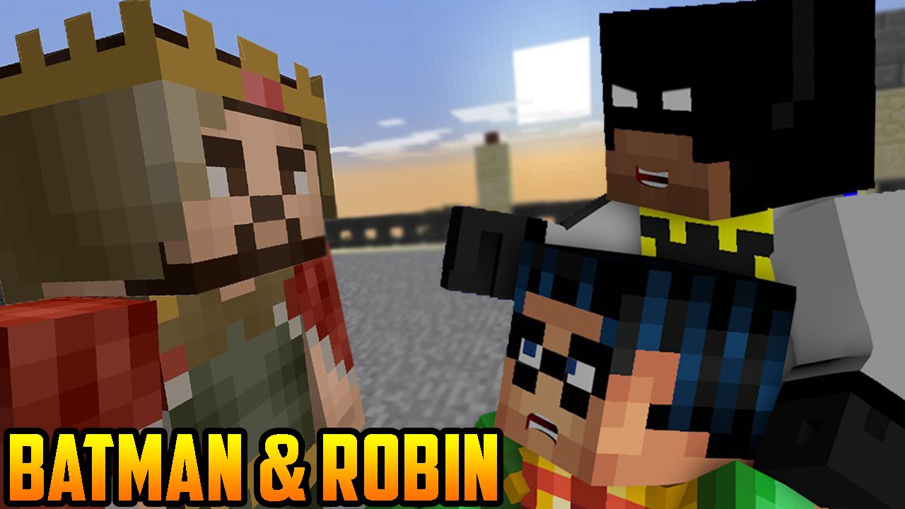 Minecraft: Batman and Robin go on a Quest! - YouTube