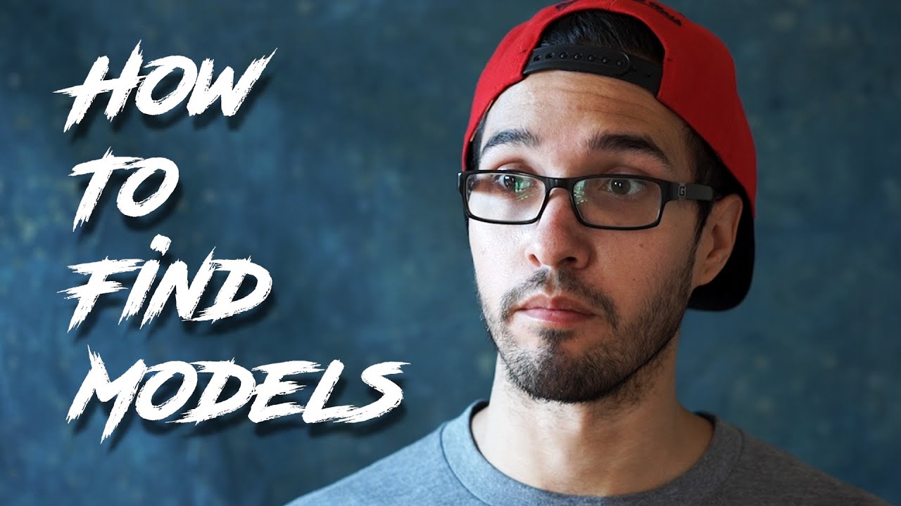 How to Find and Contact MODELS for Photoshoots! - YouTube