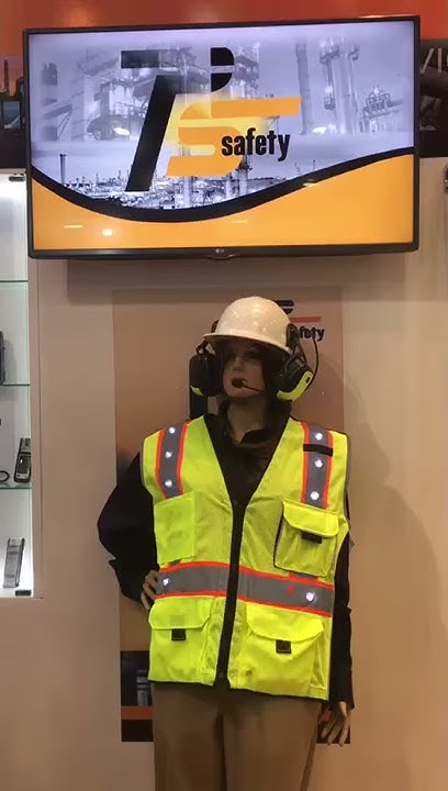 LED Safety Vest - YouTube