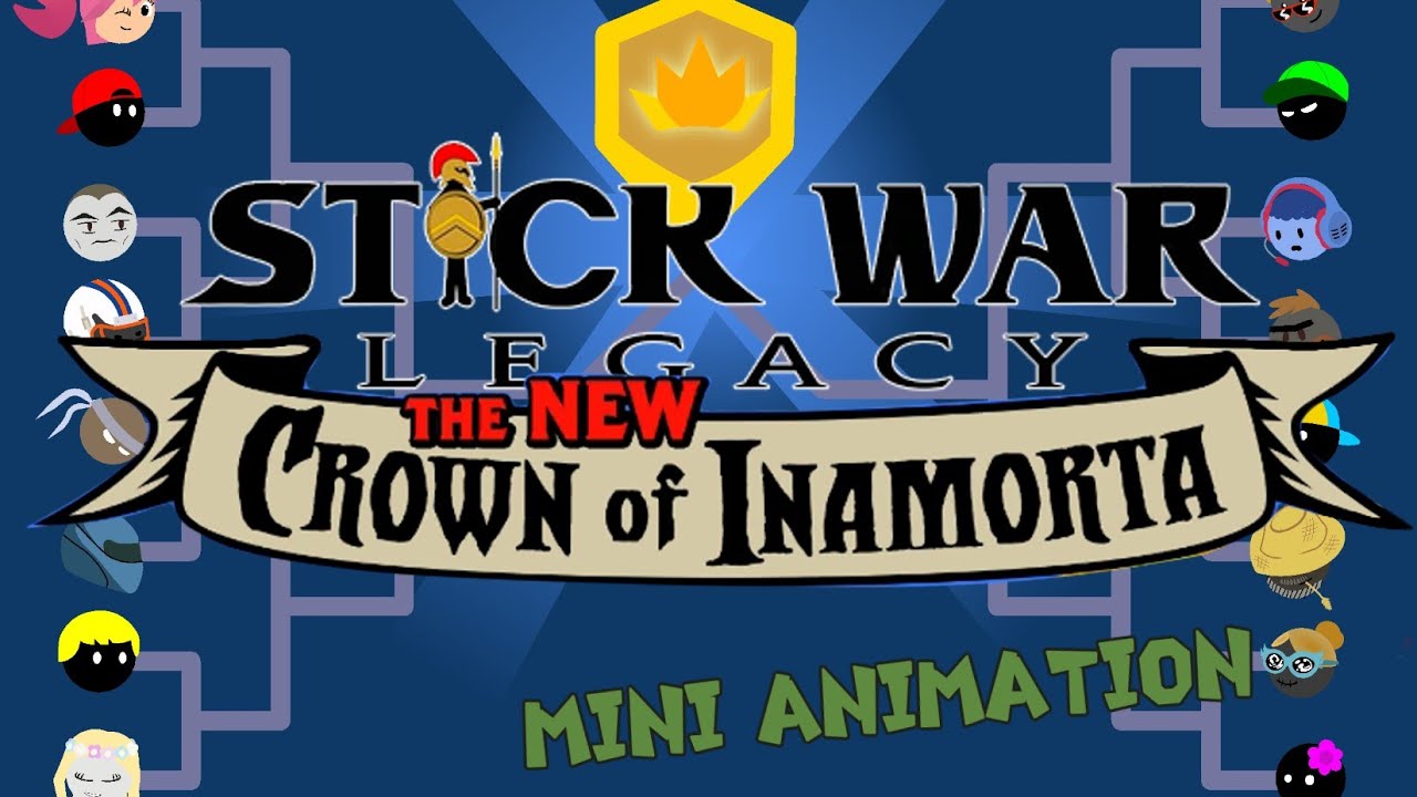 Mini animation - Stick war "Crown of inamorta" (sticknodes animation ...