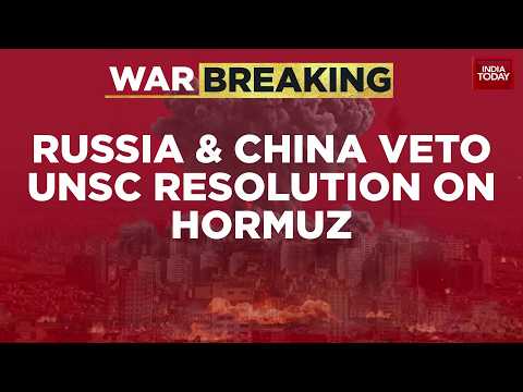 Russia And China Veto UNSC Resolution On Strait Of Hormuz Amid Iran-Israel War | Iran Deadline