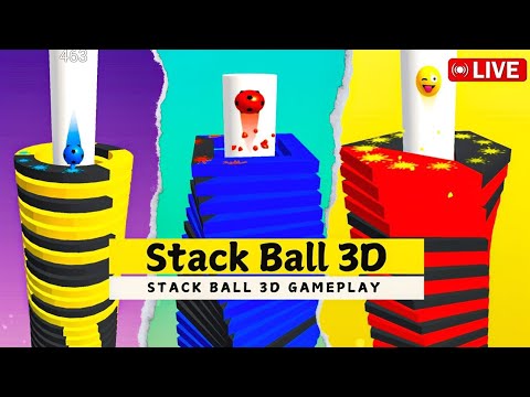 Stack Balls 3D II• #stackball #shortsfeed #shortlive - YouTube