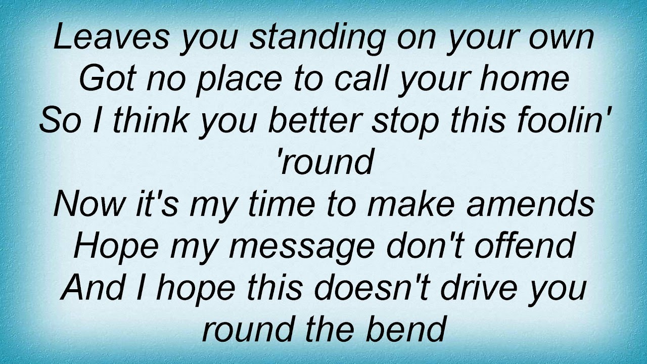 America - Foolin' Lyrics - YouTube