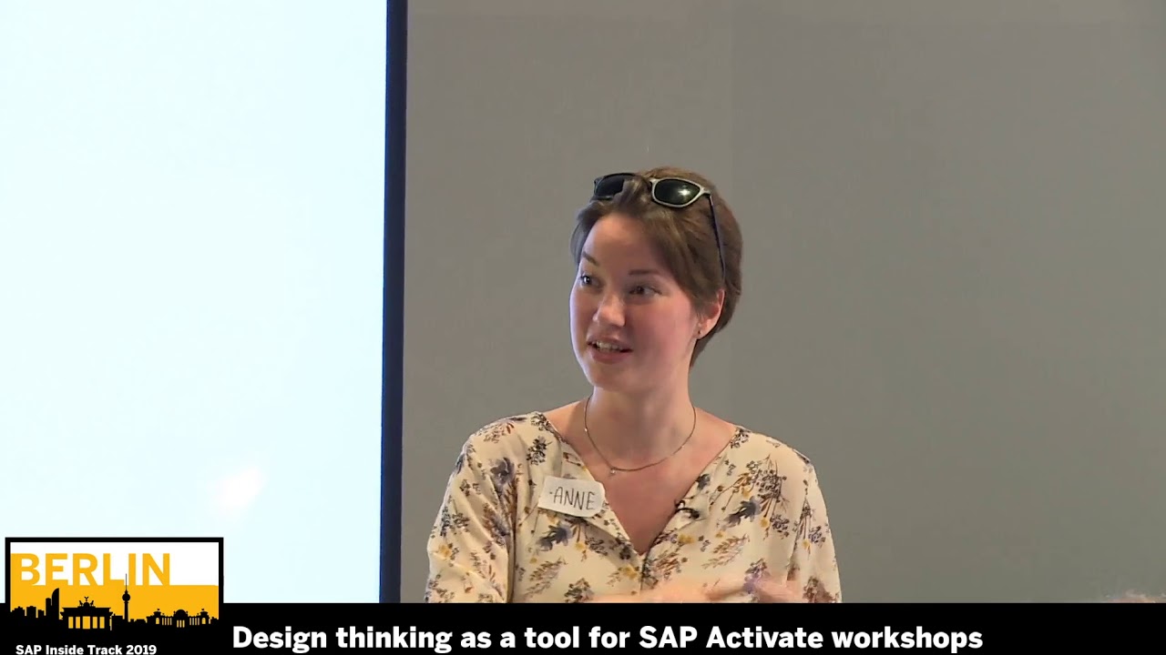Design thinking as a tool for SAP Activate workshops - YouTube