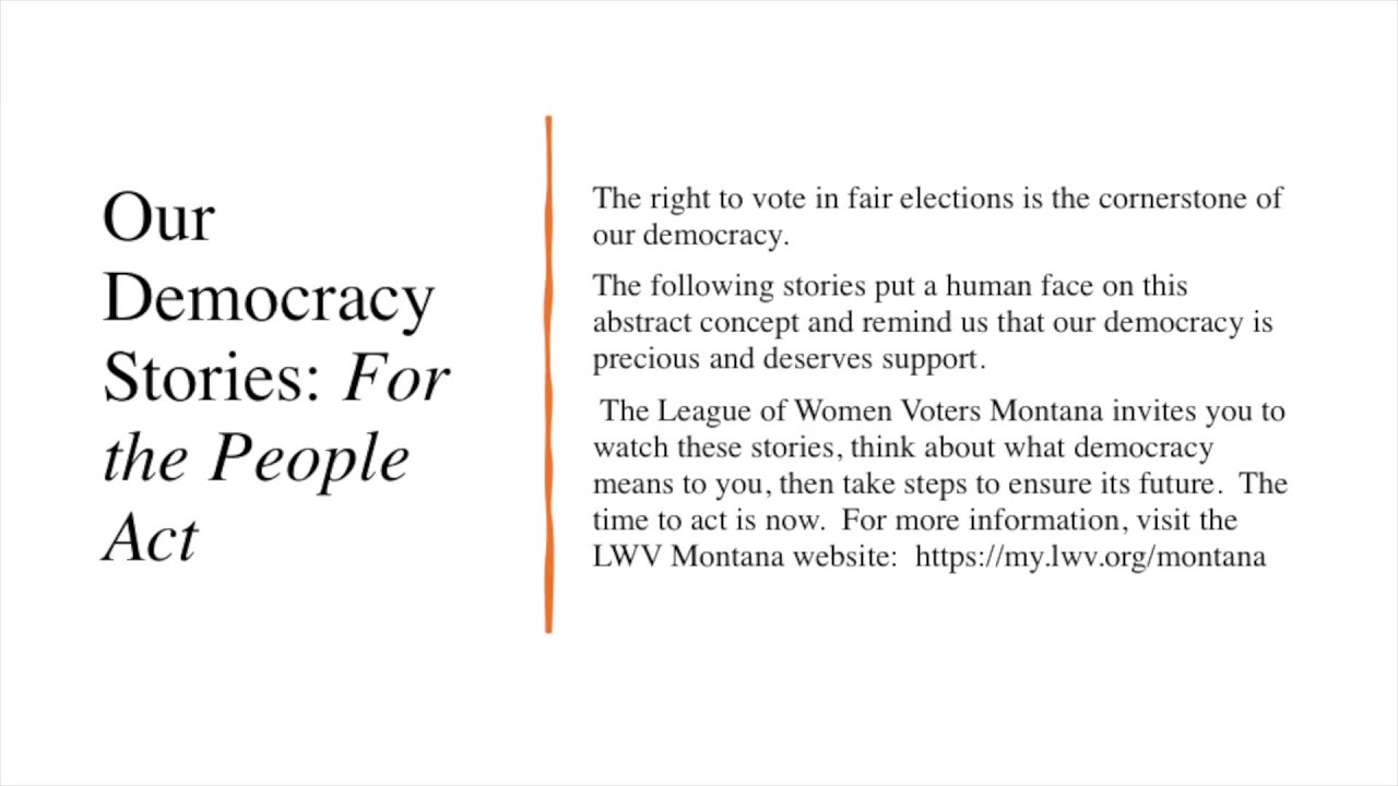 Why voting is important to our democracy. - YouTube