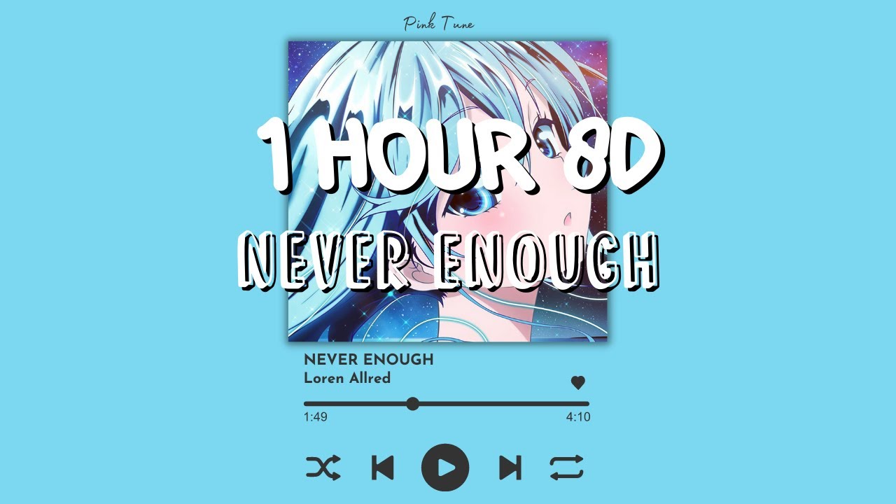 (1 HOUR w/ Lyrics) Never Enough by Loren Allred "All the shine of a ...