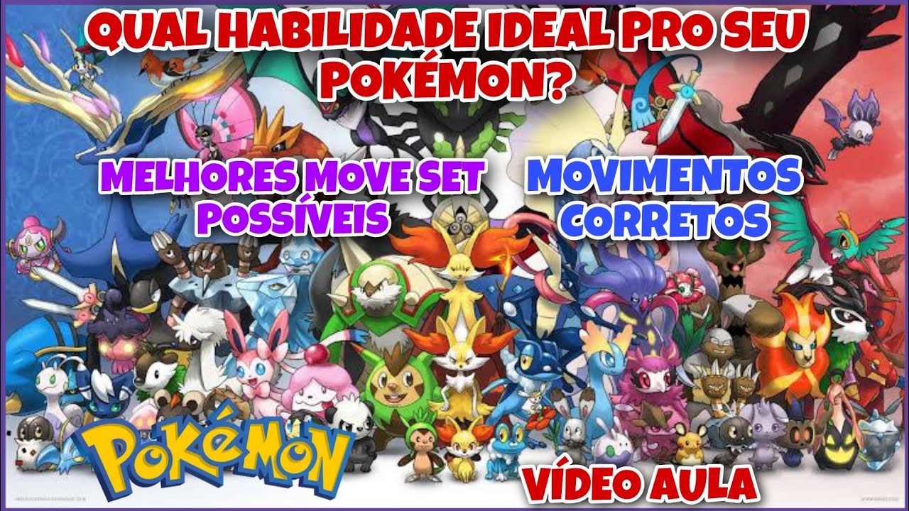 DESCUBRA JÁ! MOVE SET PERFEITO PRO SEU POKÉMON! MELHORES HABILIDADES ...