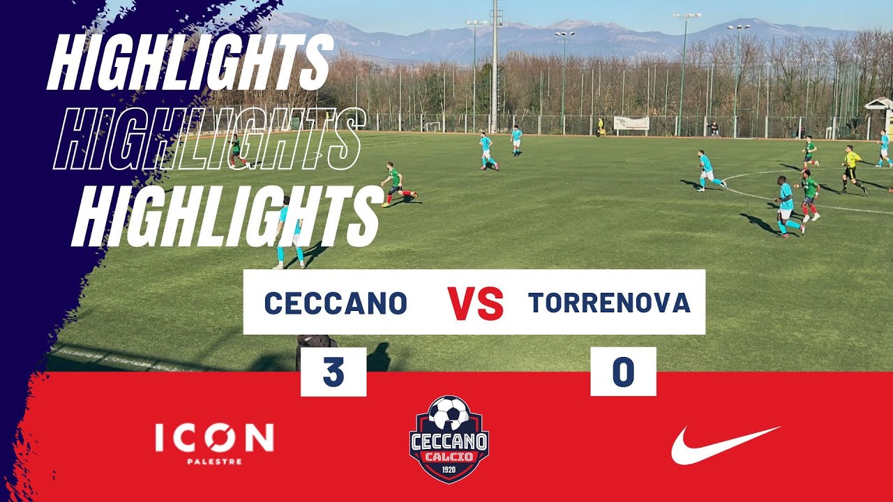 Ceccano Calcio 1920 - Atletico Torrenova 3-0. Highlights - YouTube