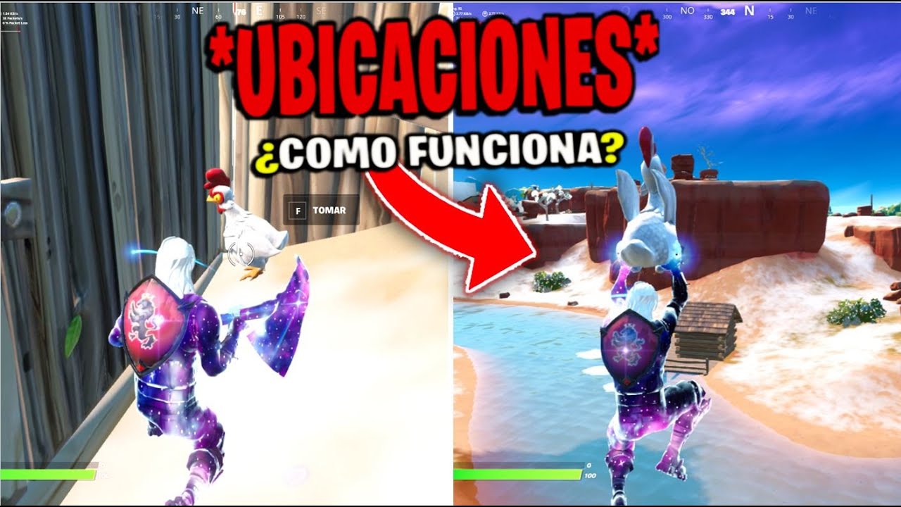 *UBICACIONES* de TODOS los POLLOS en FORTNITE 🐔 DONDE ENCONTRAR UN ...