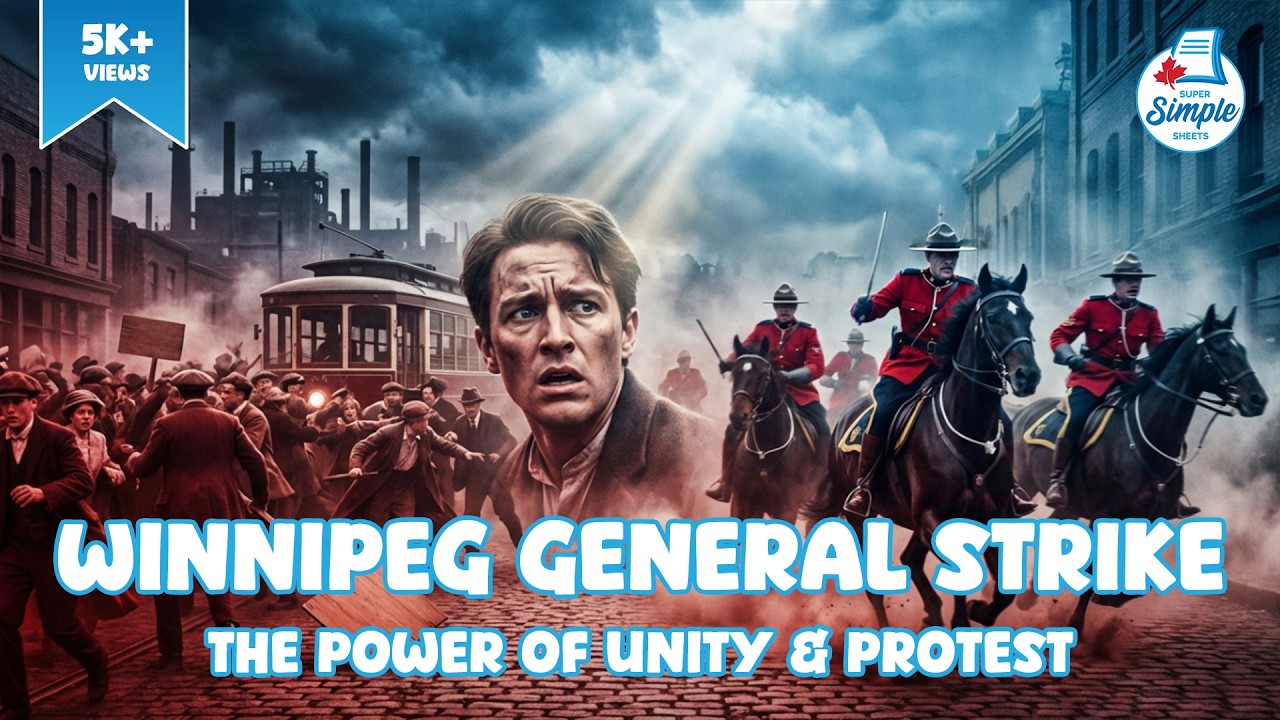 Winnipeg General Strike | Explained For Kids | Social Studies Lesson ...