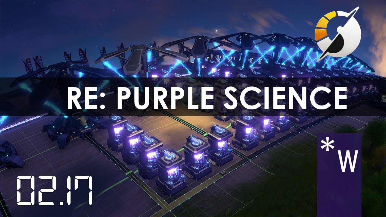 Purple Science Kick Off- 02.17 Dyson Sphere Program - YouTube