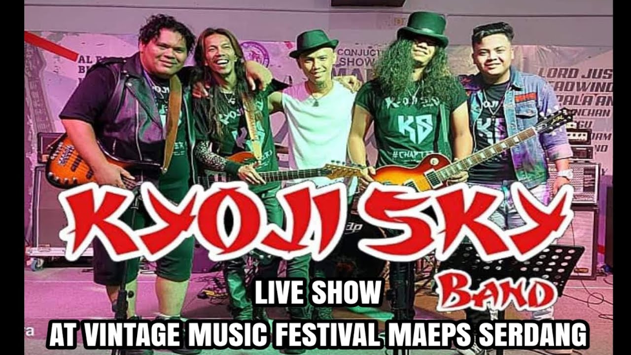 Tinggal Satu Tapak - KYOJI SKY Band (Live Show : Vintage Music Festival ...