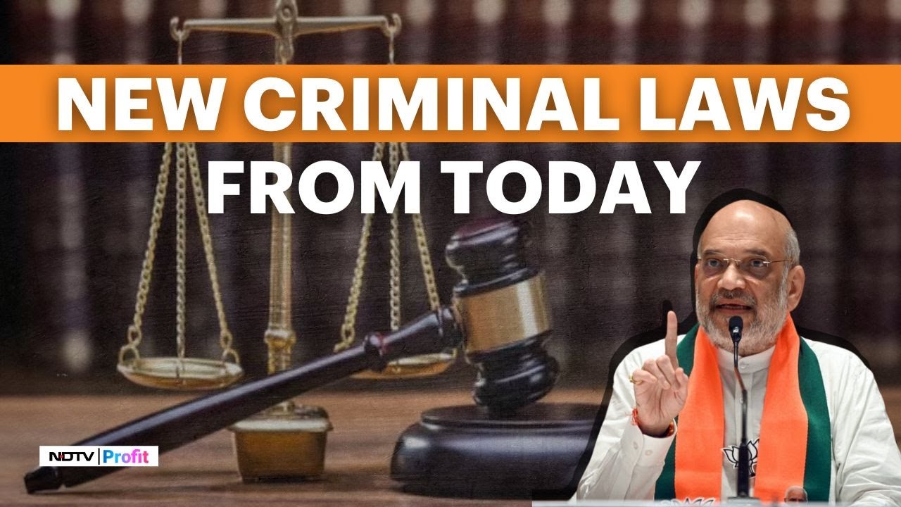 3 New Criminal Laws Kick In From Today: All You Need To Know - YouTube
