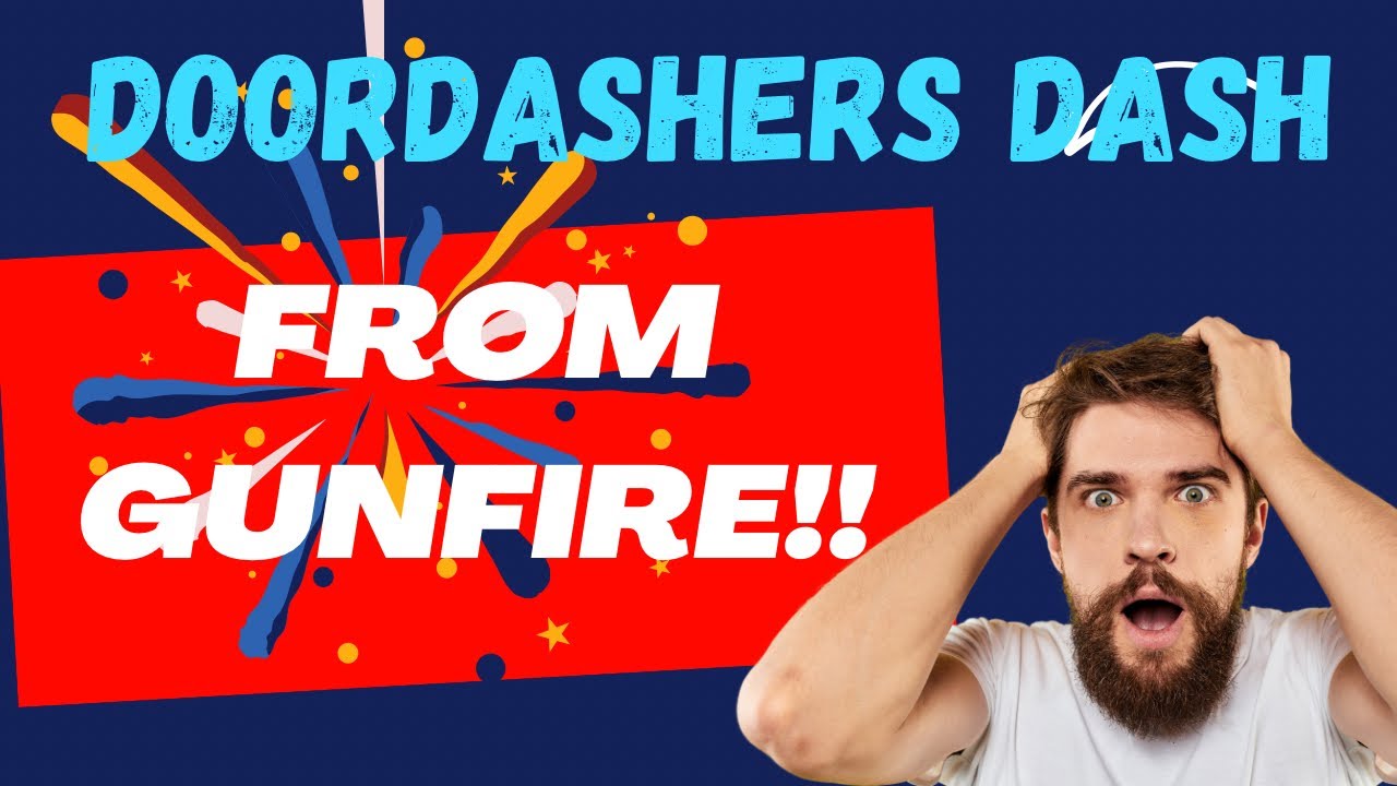 Doordashers Dash from Gunfire @dashingwomble - YouTube