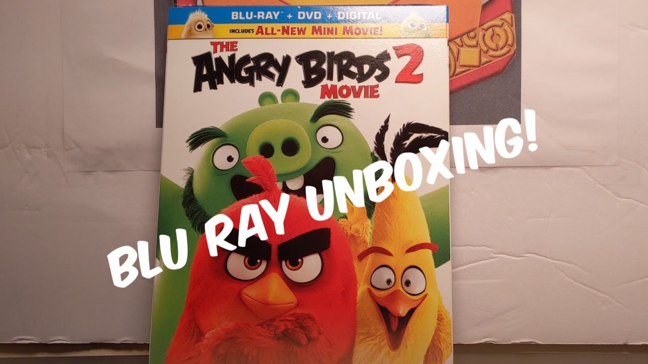 THE ANGRY BIRDS 2 MOVIE Blu Ray + DVD + Digital Code *UNBOXING" - YouTube