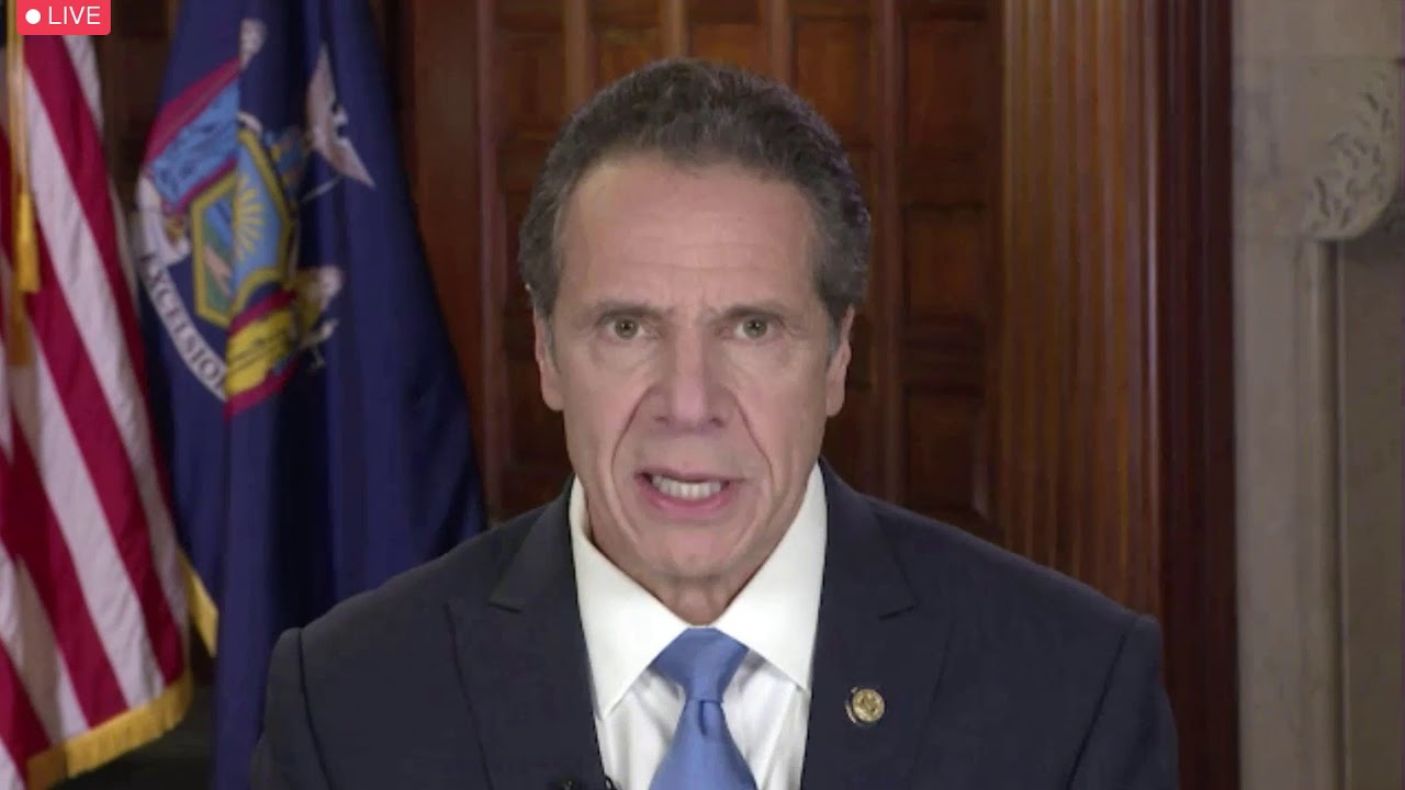 Cuomo Accepts Emmy Amid Pandemic - YouTube