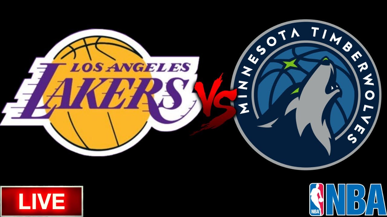 Los Angeles Lakers vs Minnesota Timberwolves Live! | NBA Opening Night ...