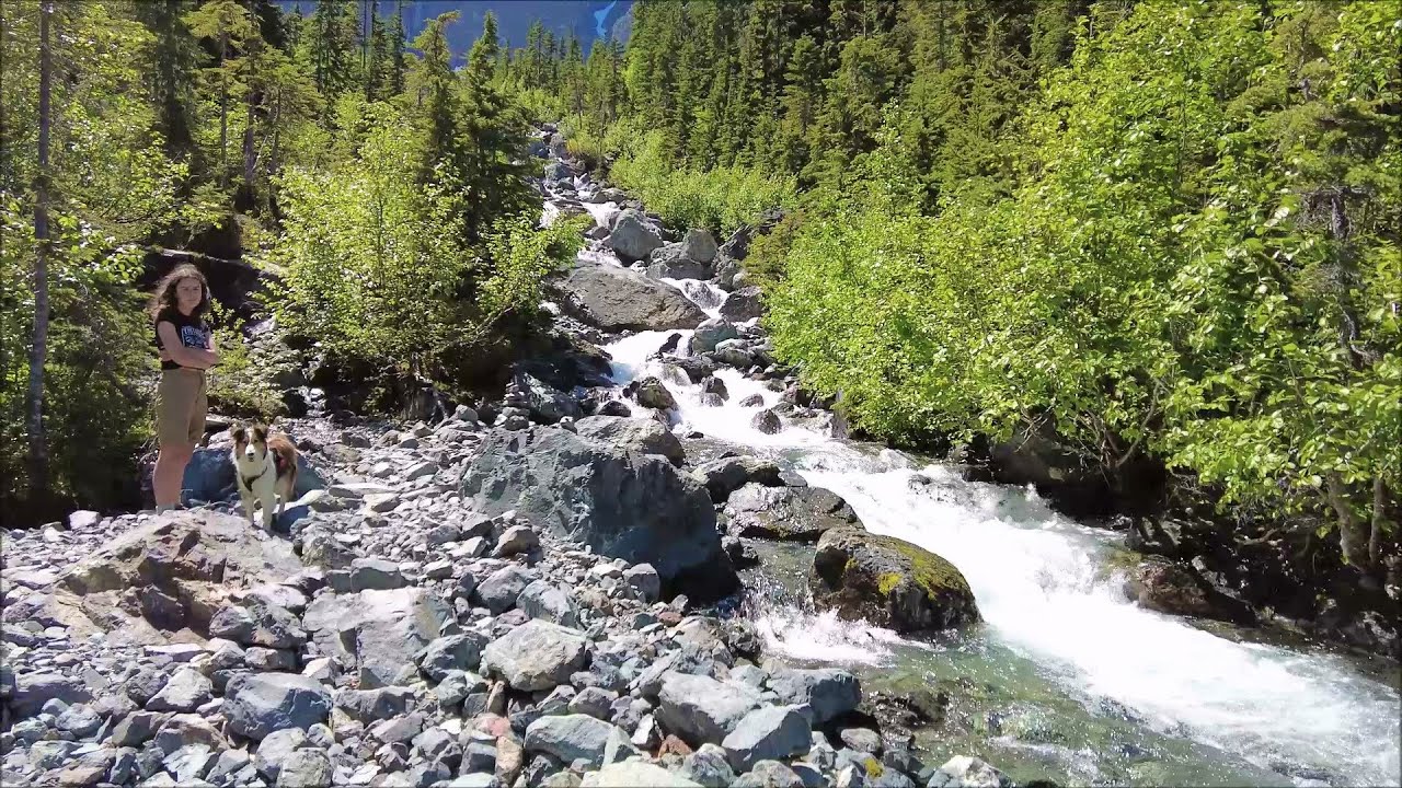 Landslide and Foster Lakes, Vancouver Island - YouTube