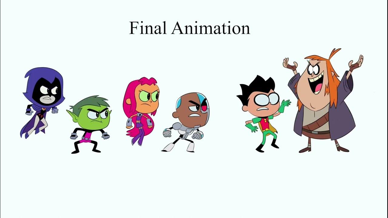 Teen Titans Go Intro Animation Traditional Hand Drawn YouTube teen-titans-go-intro-animation-traditional-hand-drawn-youtube