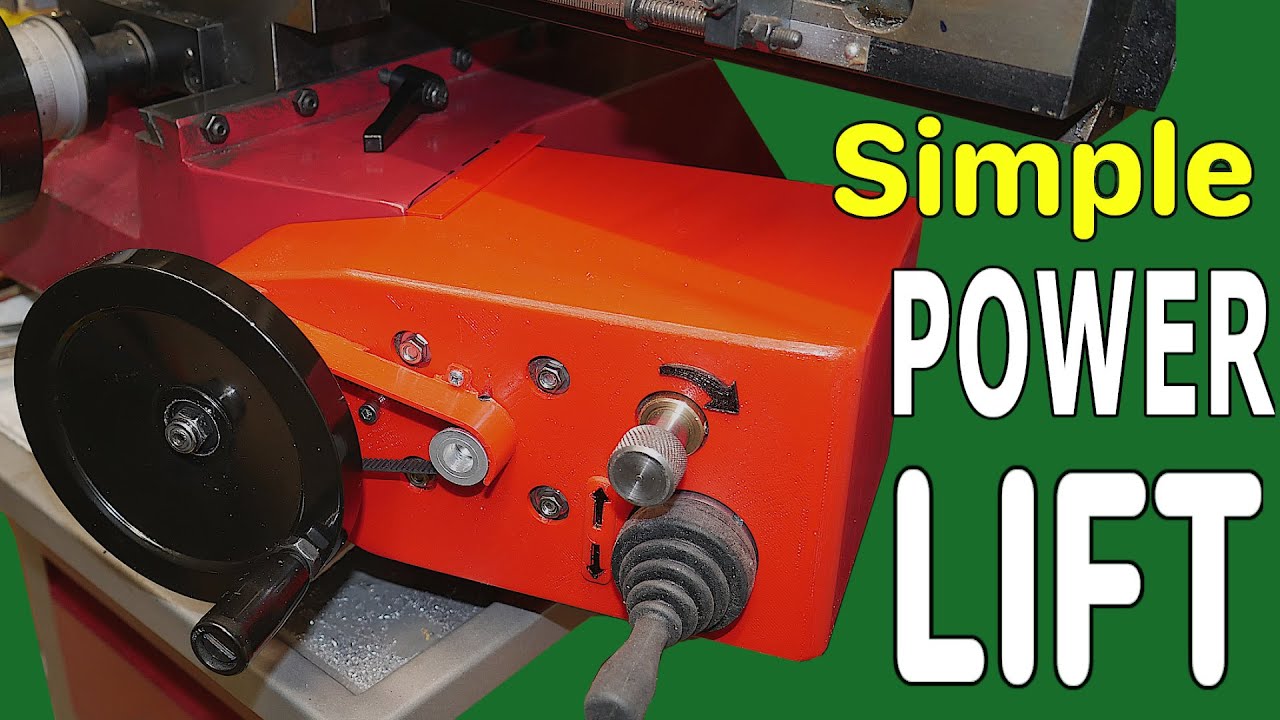 Power Feed on Z Axis SIEG Milling Machine (Sollevamento testa fresa ...